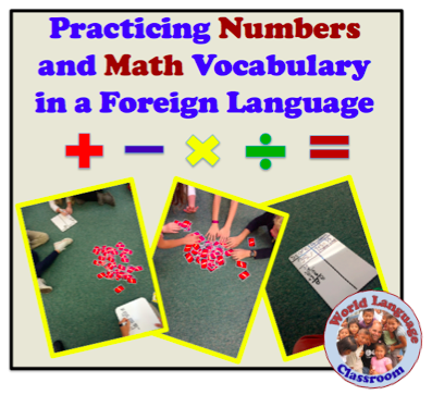 Practicing Numbers and Math Vocabulary in a Foreign Language | World ...