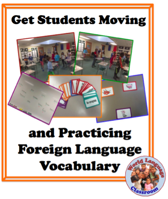 Get Students Moving and Practicing Language Vocabulary | World Language ...