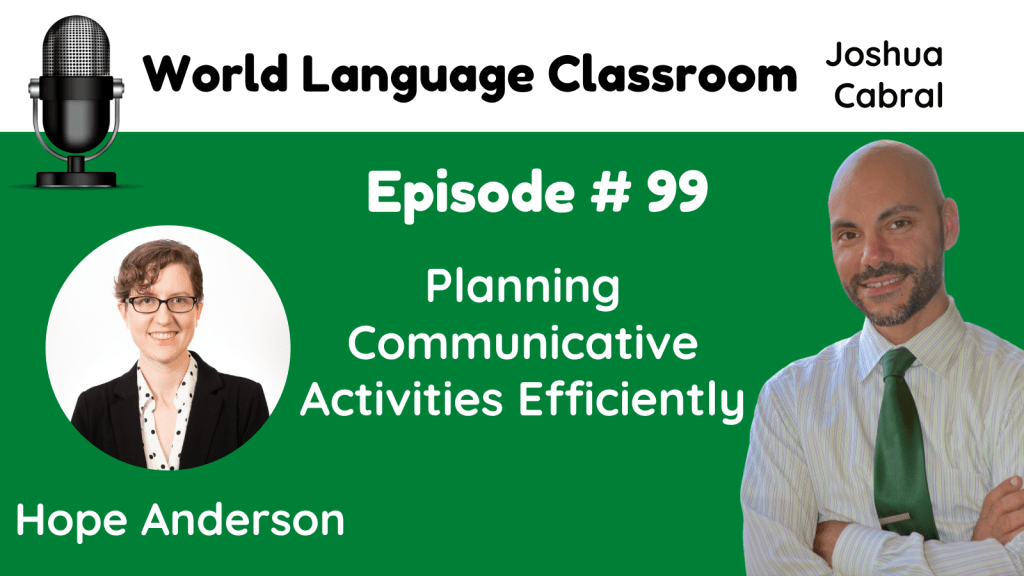 99: Planning Communicative Activities Efficiently with Hope Anderson ...