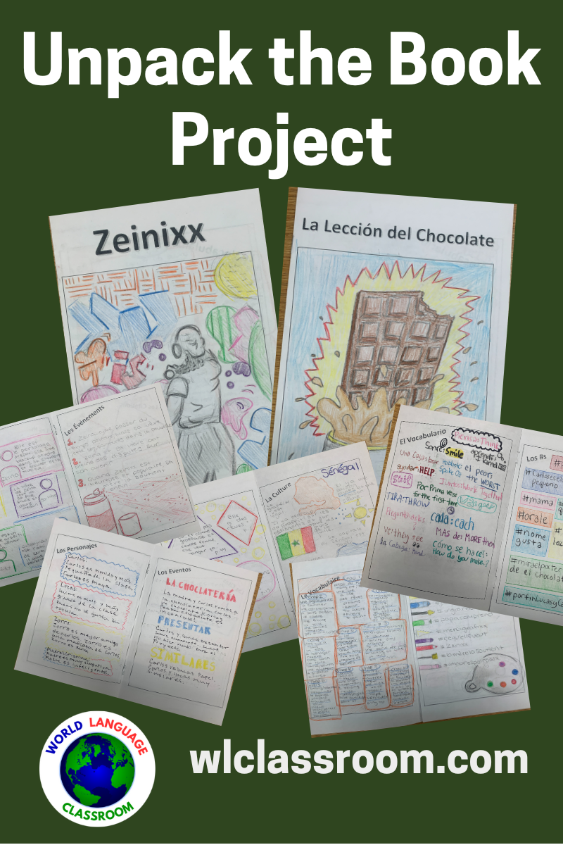 Creative Project to Engage with Comprehensible Novels | World Language ...